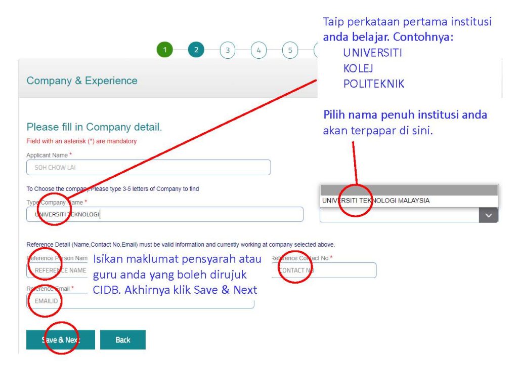 Cara Mohon Kad CIDB Online