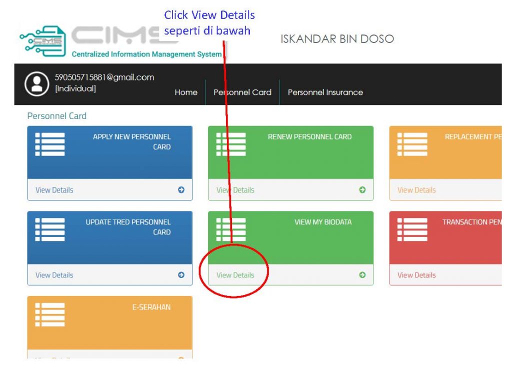 Cara Mohon Kad CIDB Online